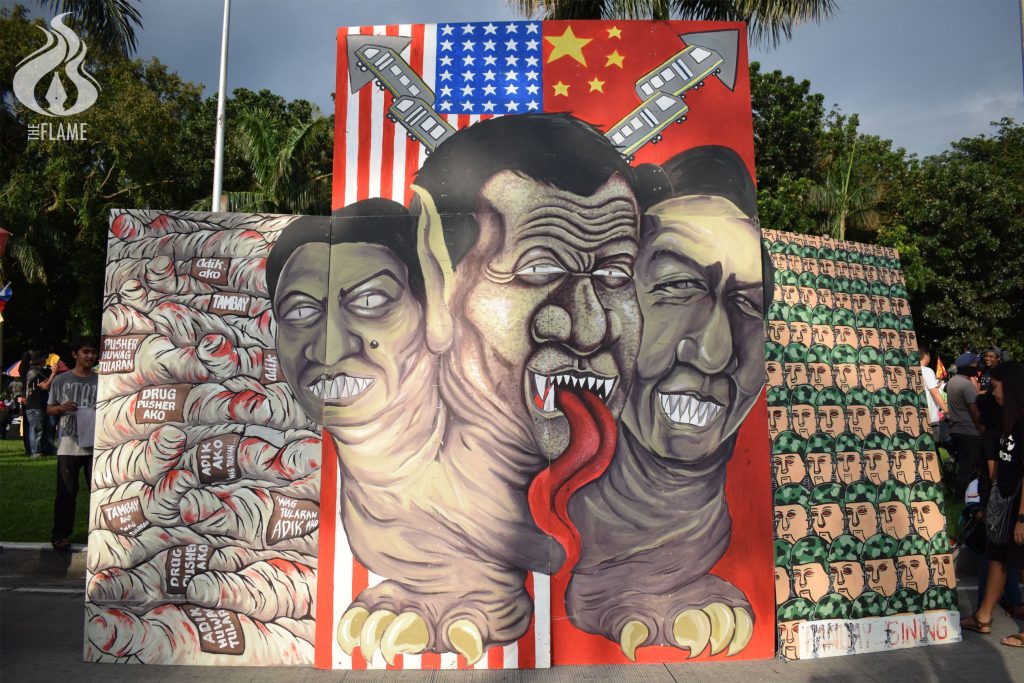 Art on the streets: Protest art during the martial law anniv - The Flame