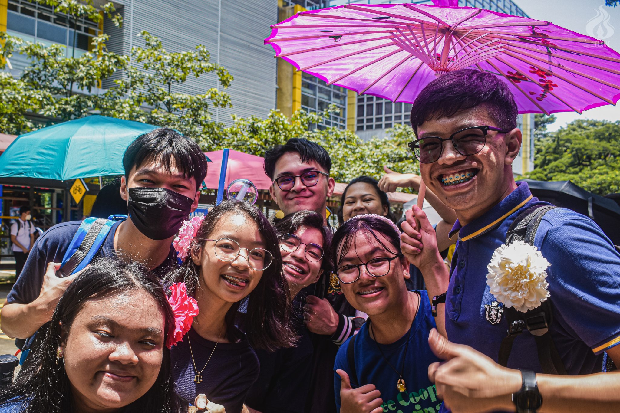 Artlets enter the UST Arch of the Centuries the Disney way - The Flame