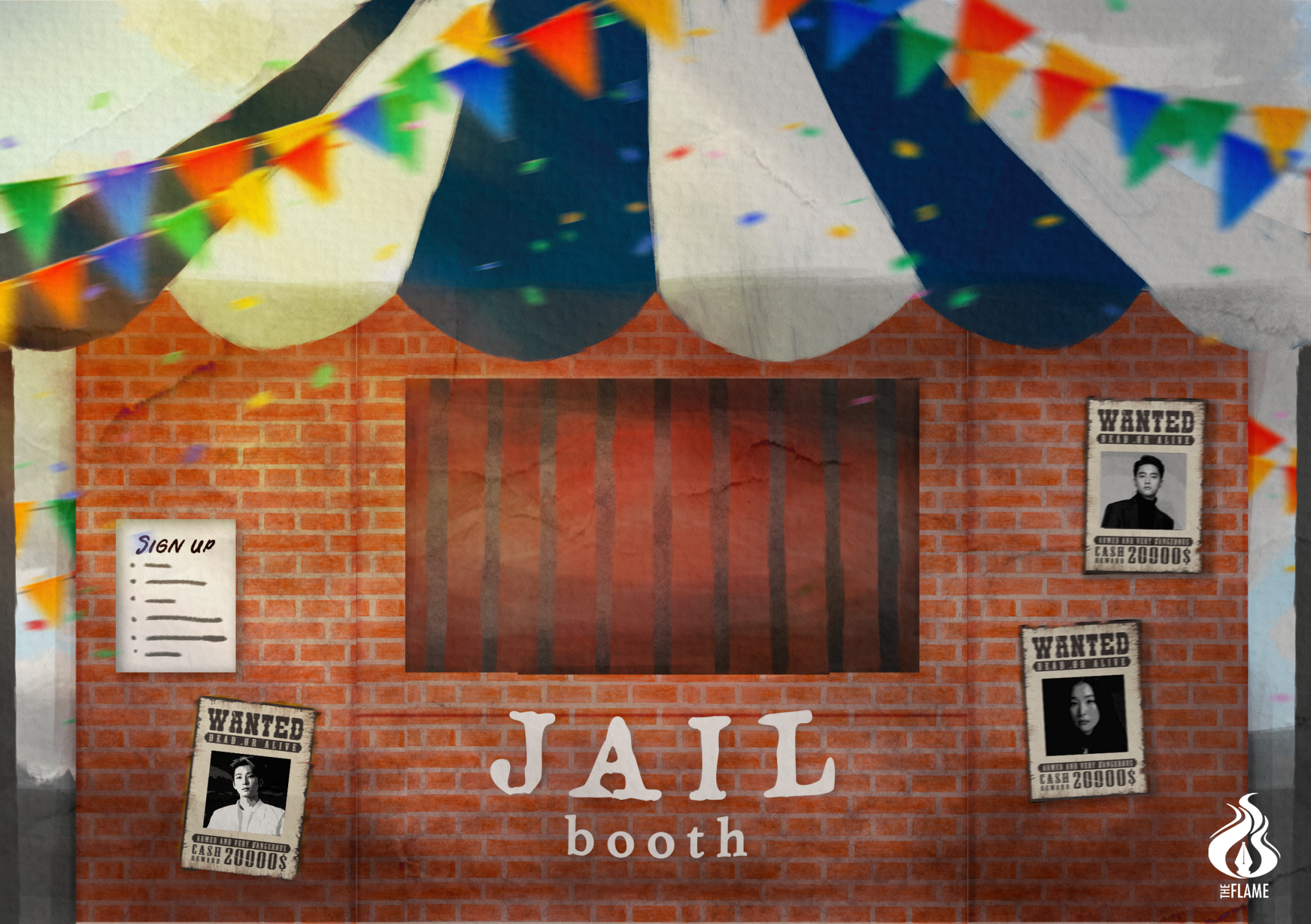 Jail Booth - The Flame