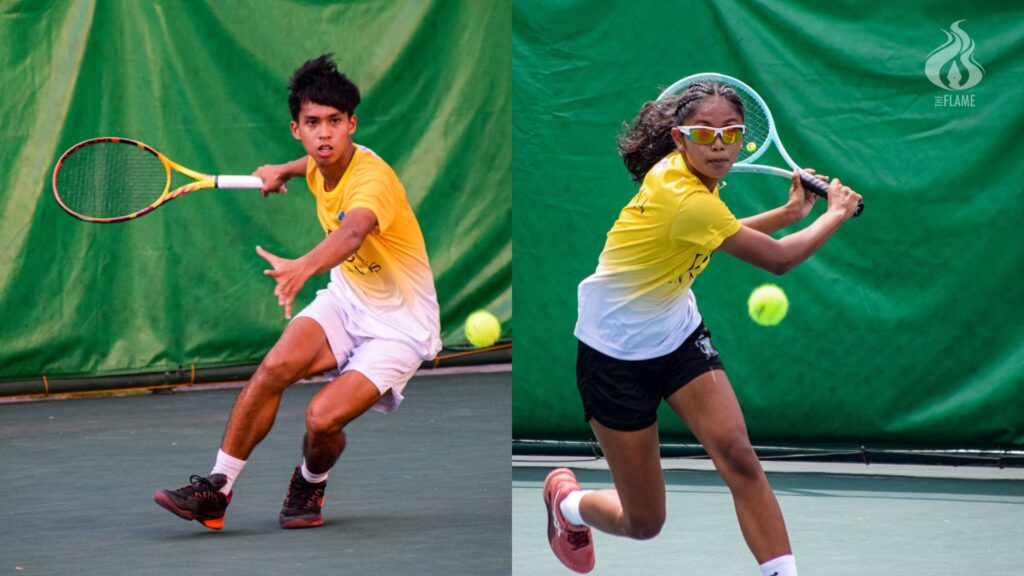 UST Tennisters drop finals openers to NU - The Flame