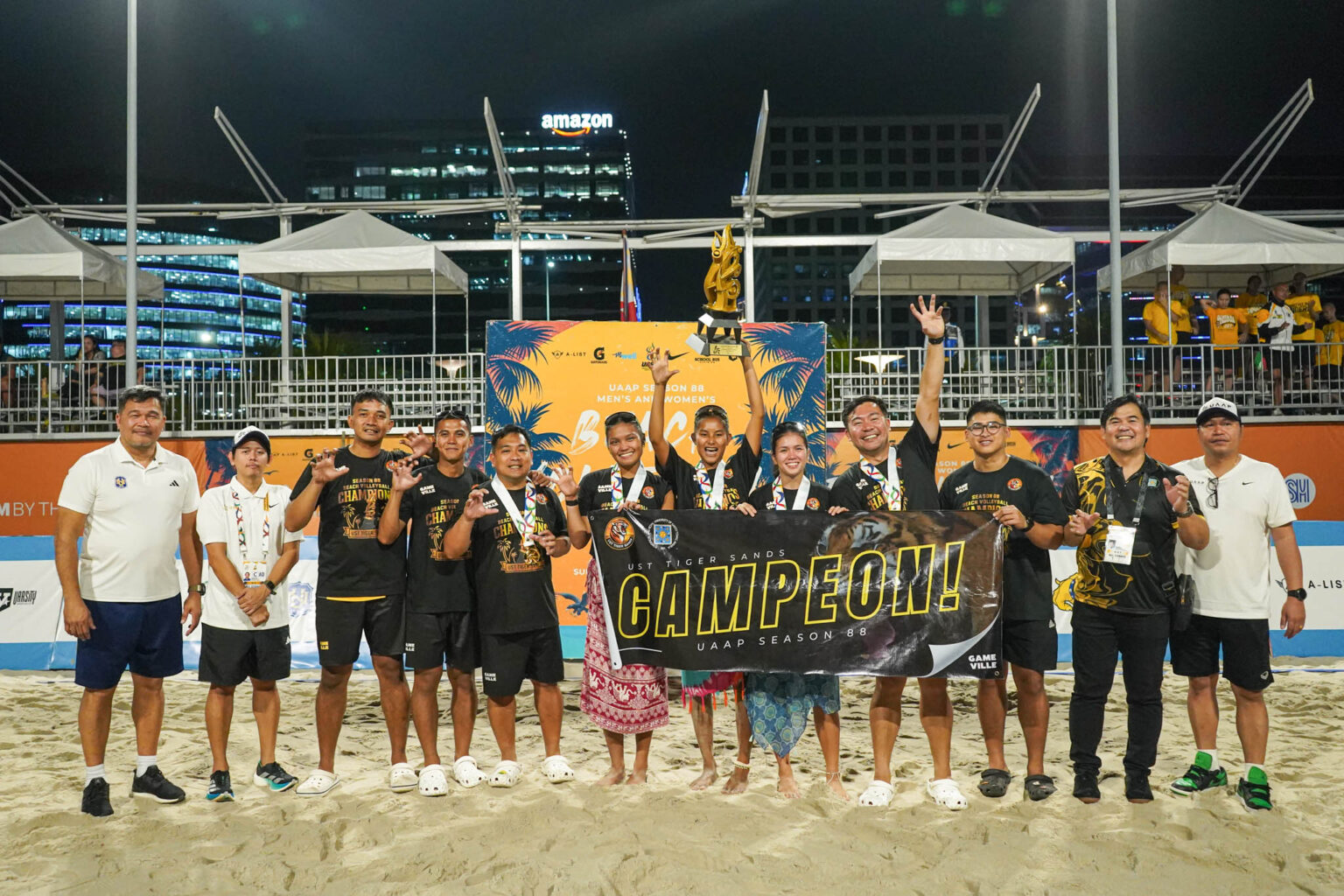 Tiger Sands Progella, Pagara rule women’s beach volley to complete ...